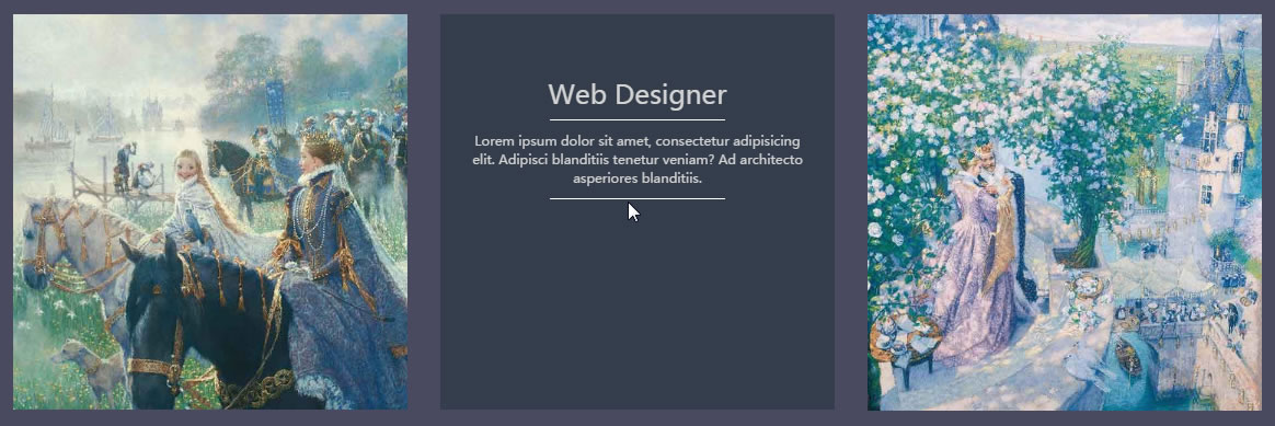 Css3图片向上3d翻转渐隐消失特效 It书包